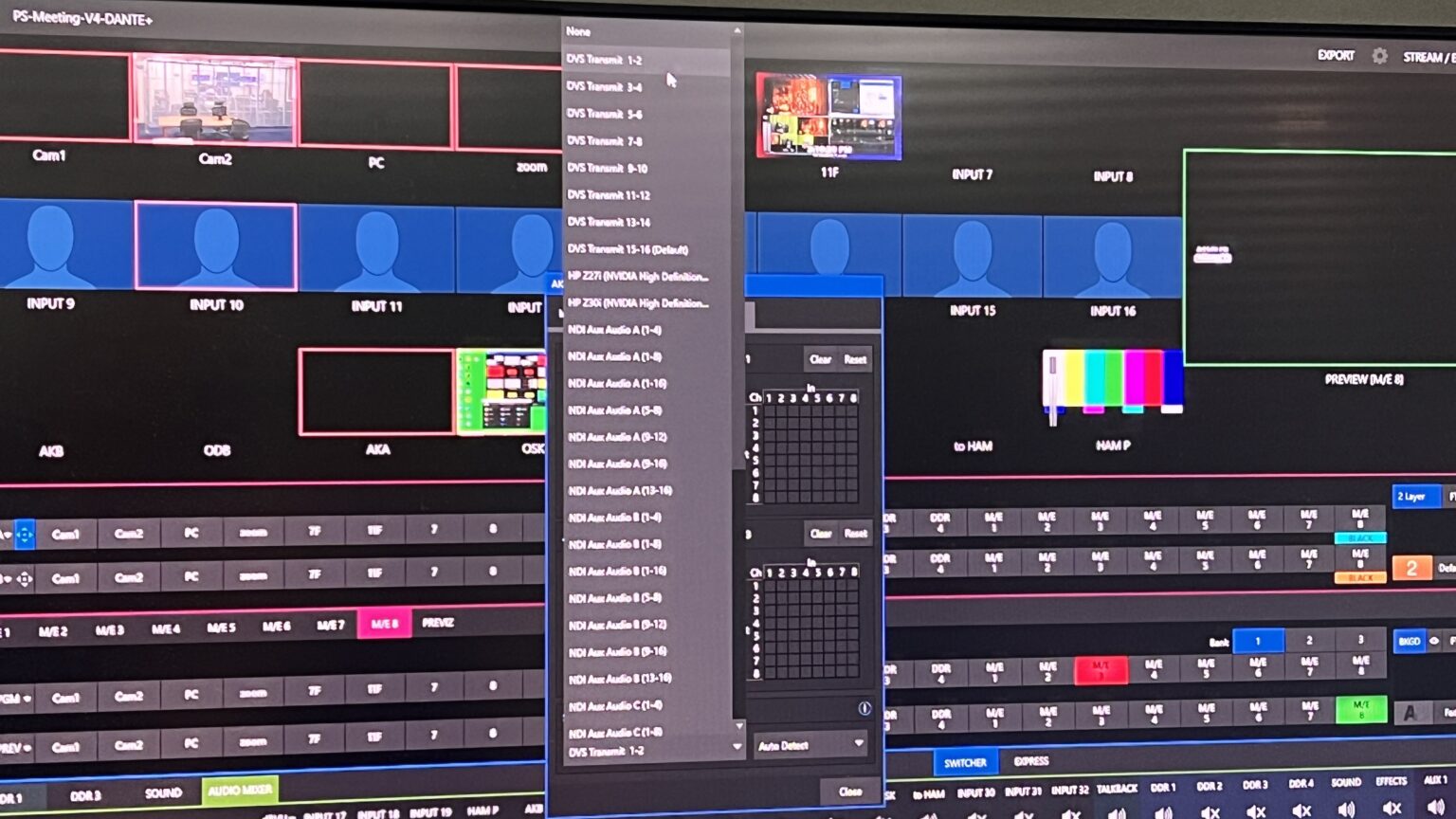 Dante導入でTricasterとMixerが仲良しに。お台場、浜町で実現！ | パンダスタジオ（株式会社PANDASTUDIO.TV）公式 ...